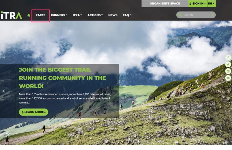 【日本語で解説】ITRAポイント、距離・累積標高の探し方・確認方法 | へっぽこトレイルランナー成長記録